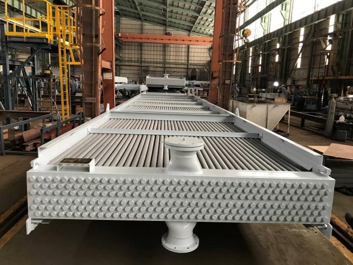 Air cooler tube bundle