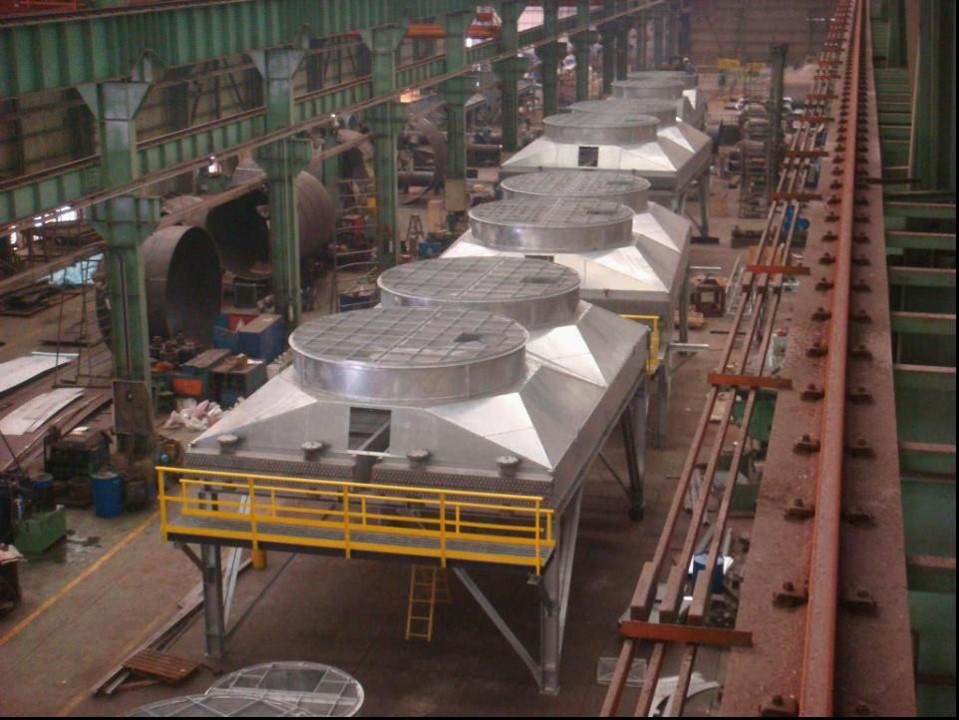 Air Fin Cooler-induced draft