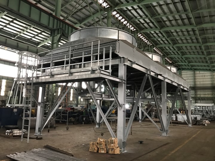 Air Fin Cooler-induced draft